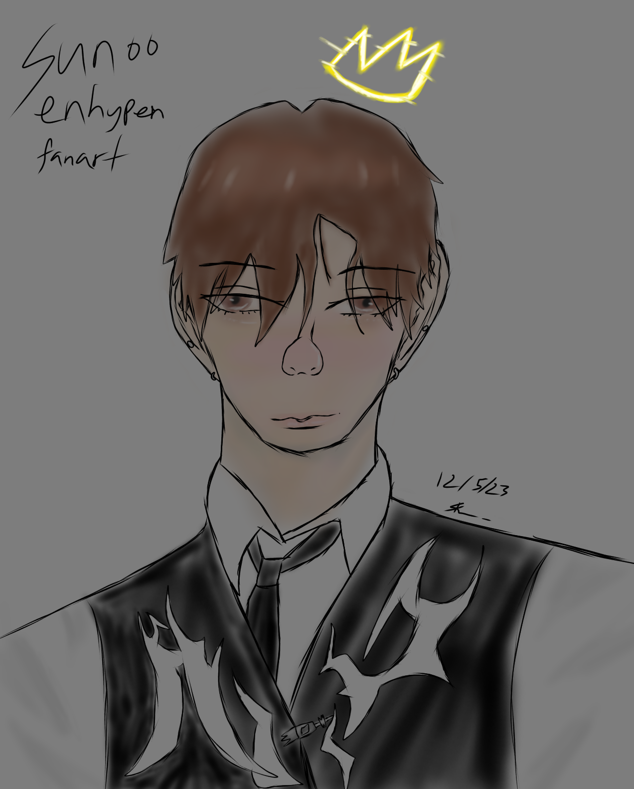 Sunoo Enhypen Fanart - ibisPaint