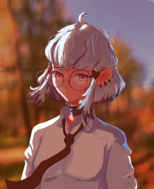 Rin with a tie! - ibisPaint