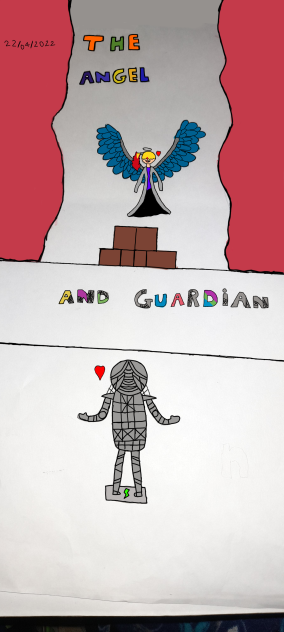 GUARDIÁN Y SU AMADA THE ANGEL - ibisPaint