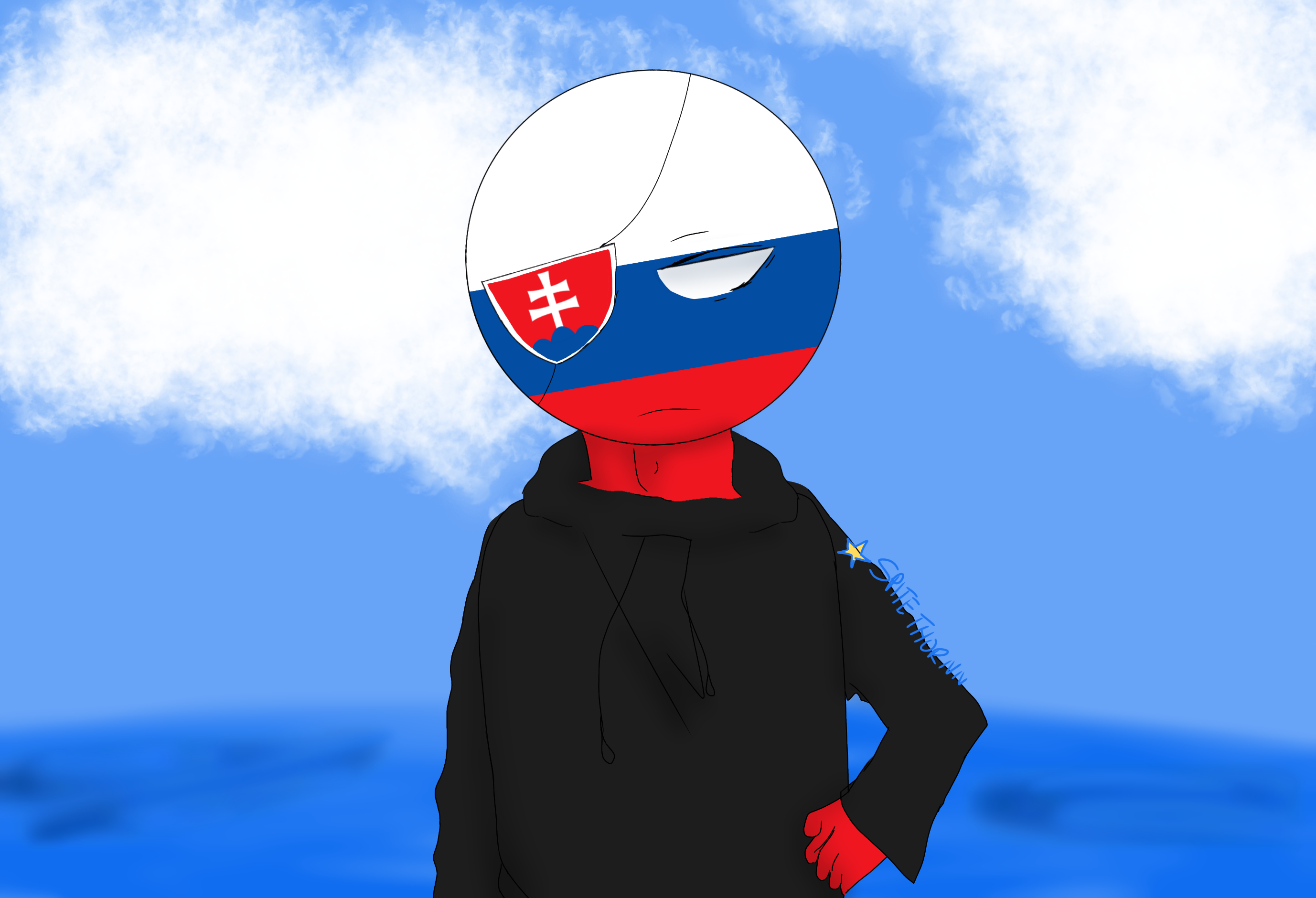A drawing of Slovakia from awhile ago - ibisPaint