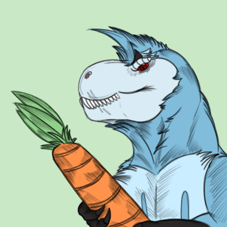 over carrot - ibisPaint