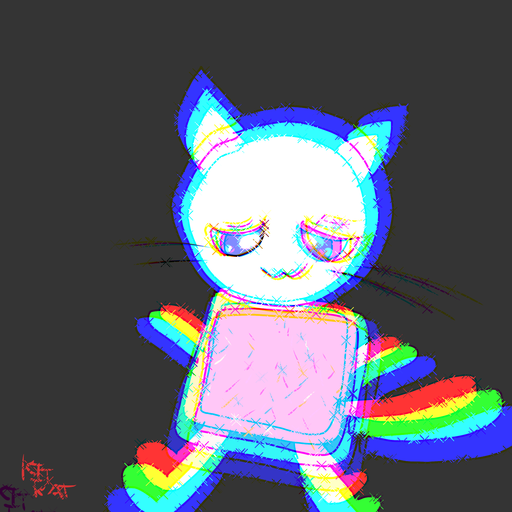 Nyah cat Creu - ibisPaint
