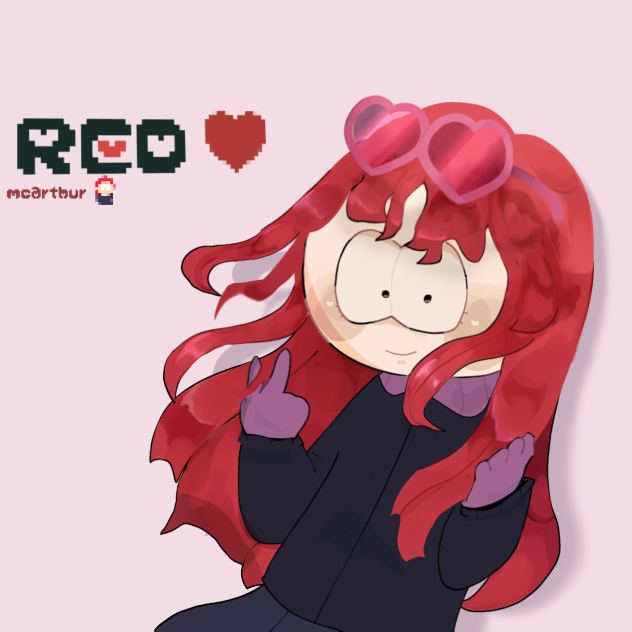 Red McArthur ♥️💋 - ibisPaint