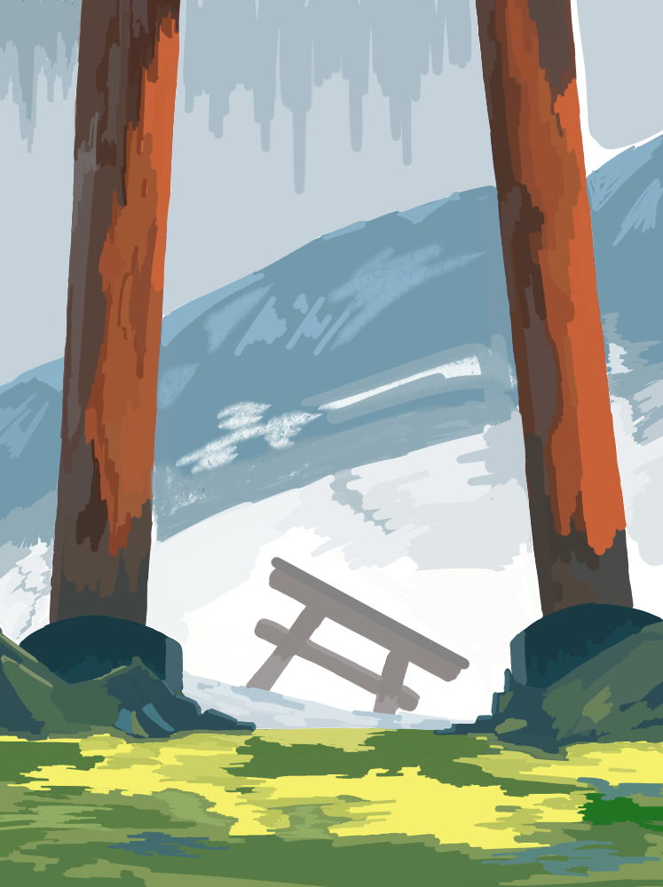 Old landscape study - ibisPaint