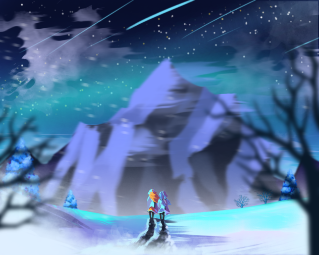 Snow Mountain - ibisPaint