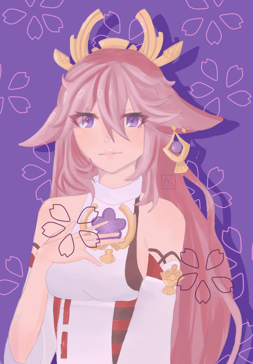 Yae Miko 🌸 💮 - ibisPaint