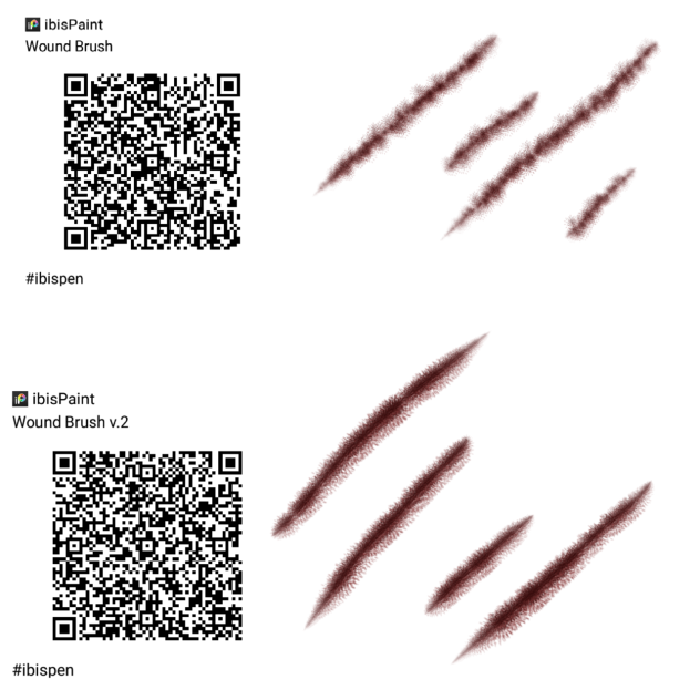 Logan's Wound Brushes! - ibisPaint