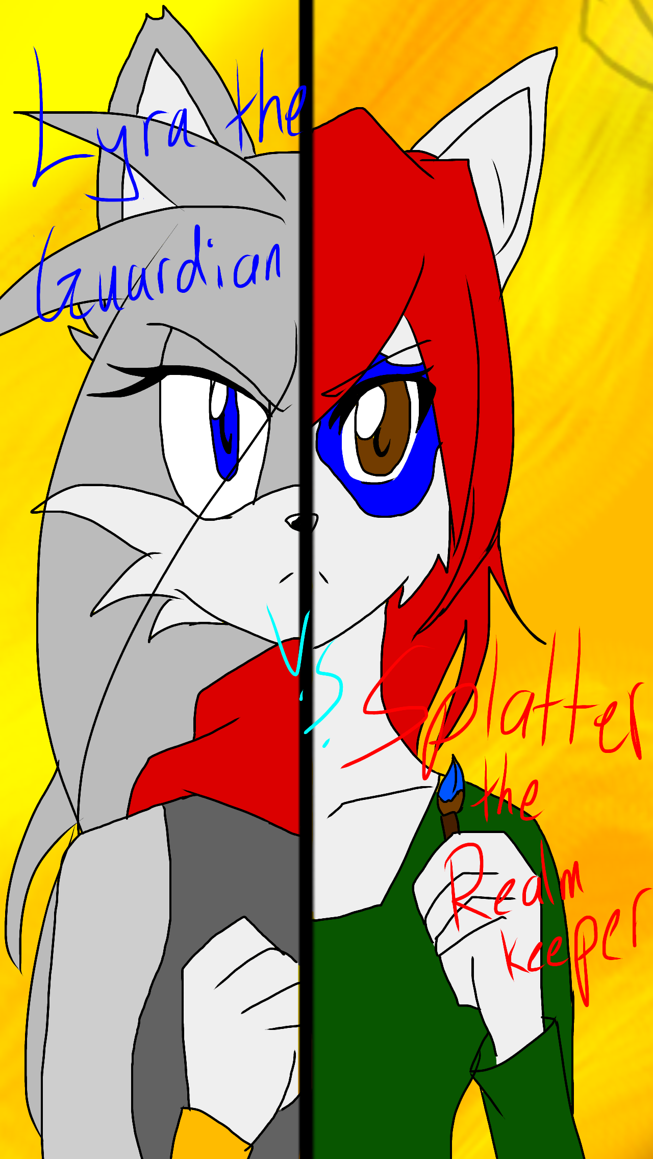 Lyra V.S. Splatter! - ibisPaint