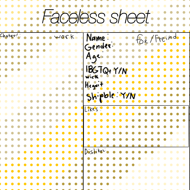 Faceless Sheet - ibisPaint