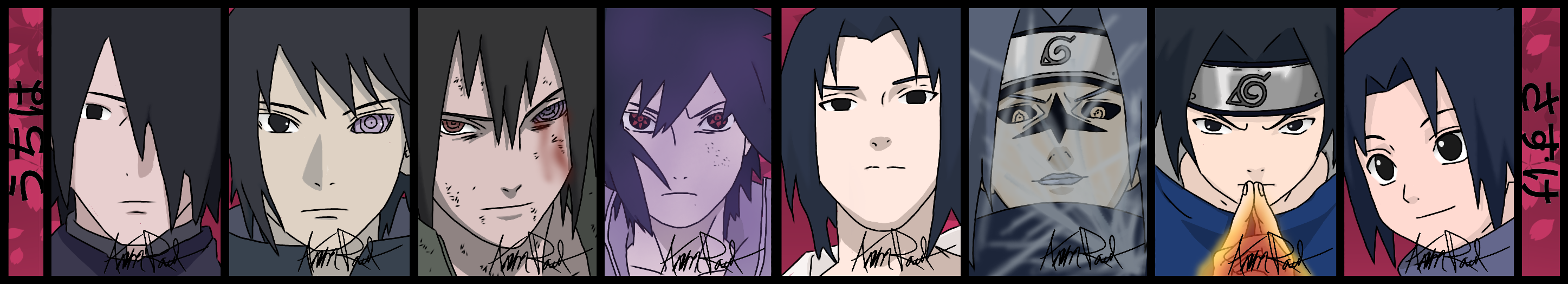 Sasuke Uchiha Evolution - ibisPaint