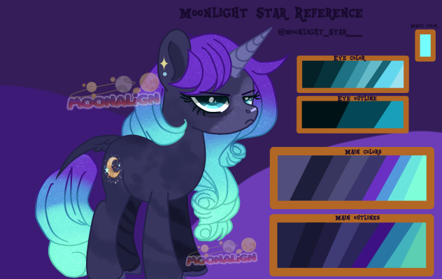 Moonlight Star Reference 2 - ibisPaint