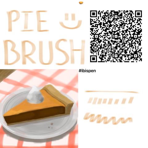 Pie brush - ibisPaint