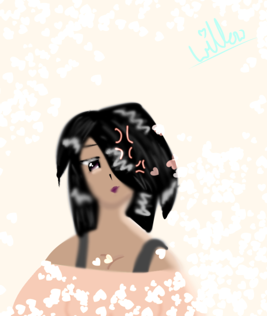 uh oh...she's mad.... - ibisPaint