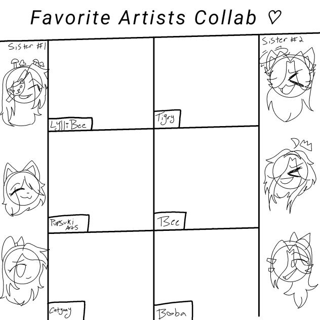 Favorite Artist collab - ibisPaint