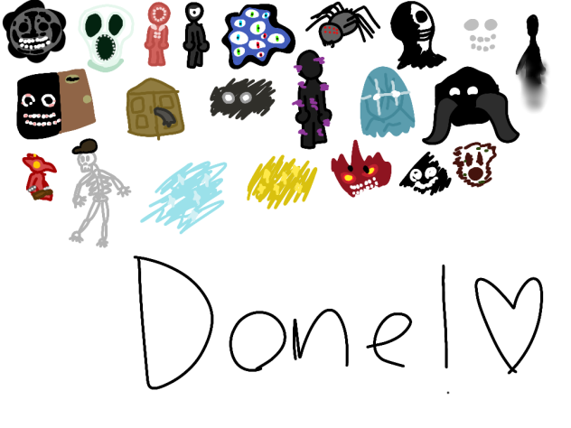 Doors characters in My Style! - ibisPaint