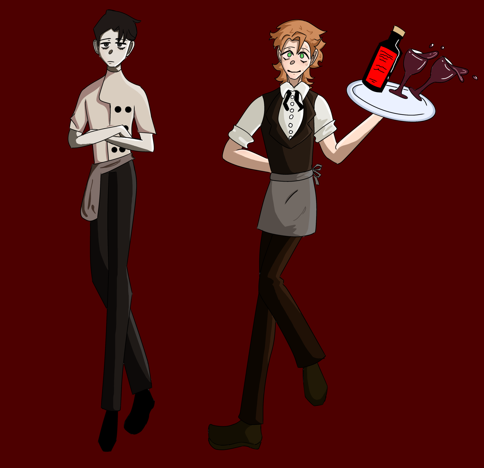 Deadplate- Vincent and Rody - ibisPaint