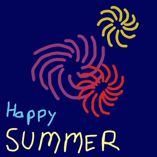 happy summer everyone - ibisPaint