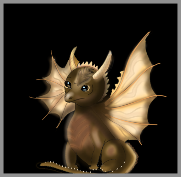 Tiny Dragon - ibisPaint