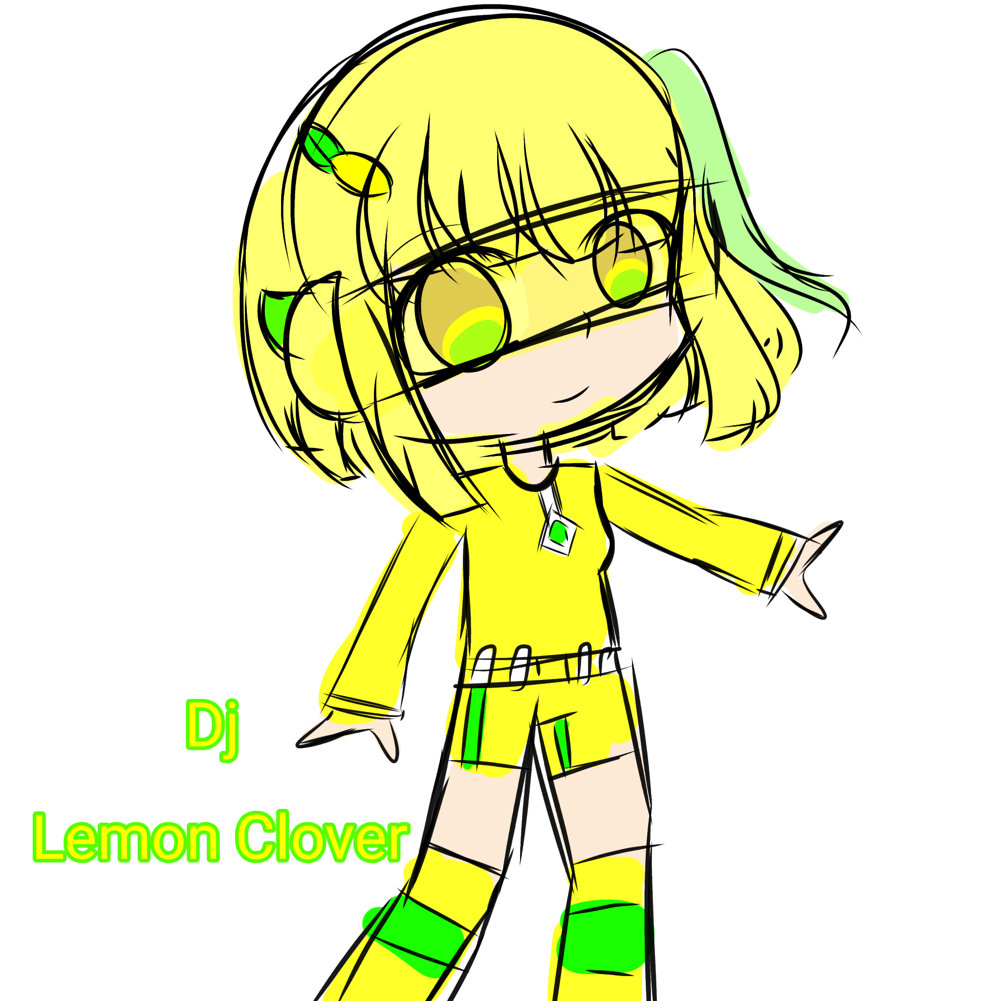 Dj Lemon Clover - ibisPaint