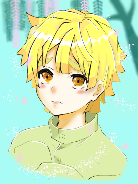 kawaii zenitsu - ibisPaint