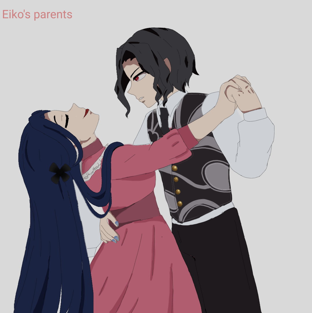 Eiko's parents - ibisPaint
