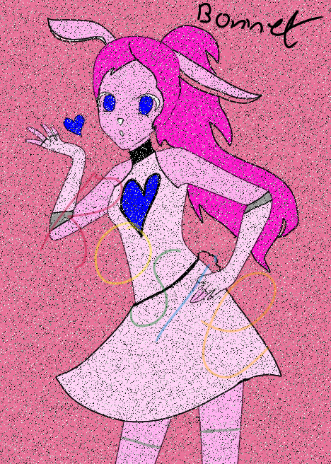 Bonnet with legs - ibisPaint