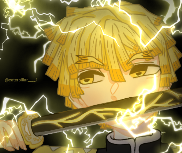 Zenitsu Agatsuma - ibisPaint