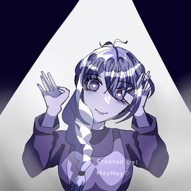 cool color + upper lighting - ibisPaint