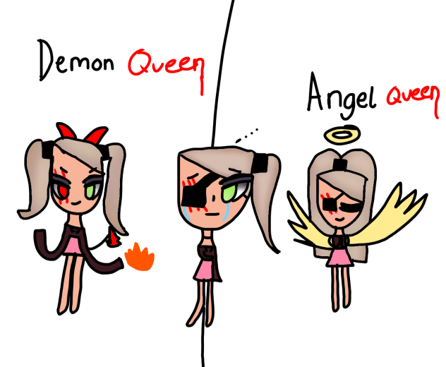 Demon and angel - ibisPaint