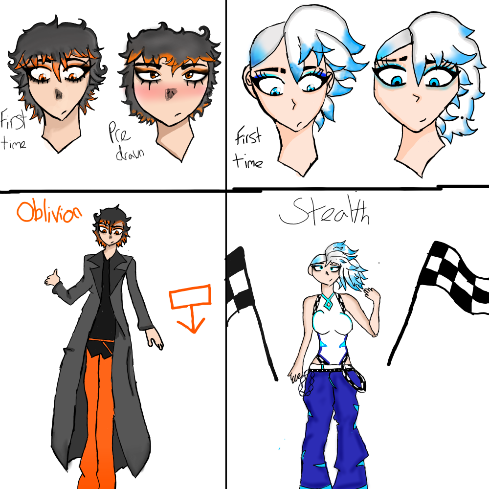 Stealth and oblivion - ibisPaint