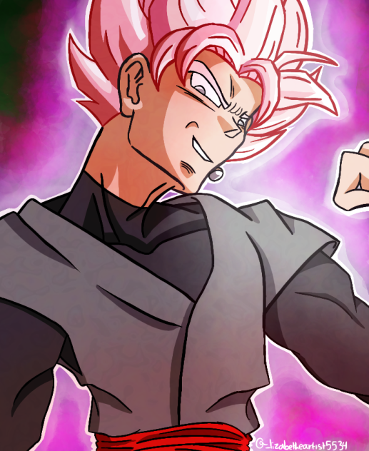 𝔤𝔬𝔨𝔲 𝔅𝔩𝔞𝔠𝔨 𝔯𝔬𝔰𝔢 - ibisPaint