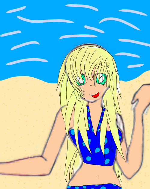 Beach Babe - ibisPaint