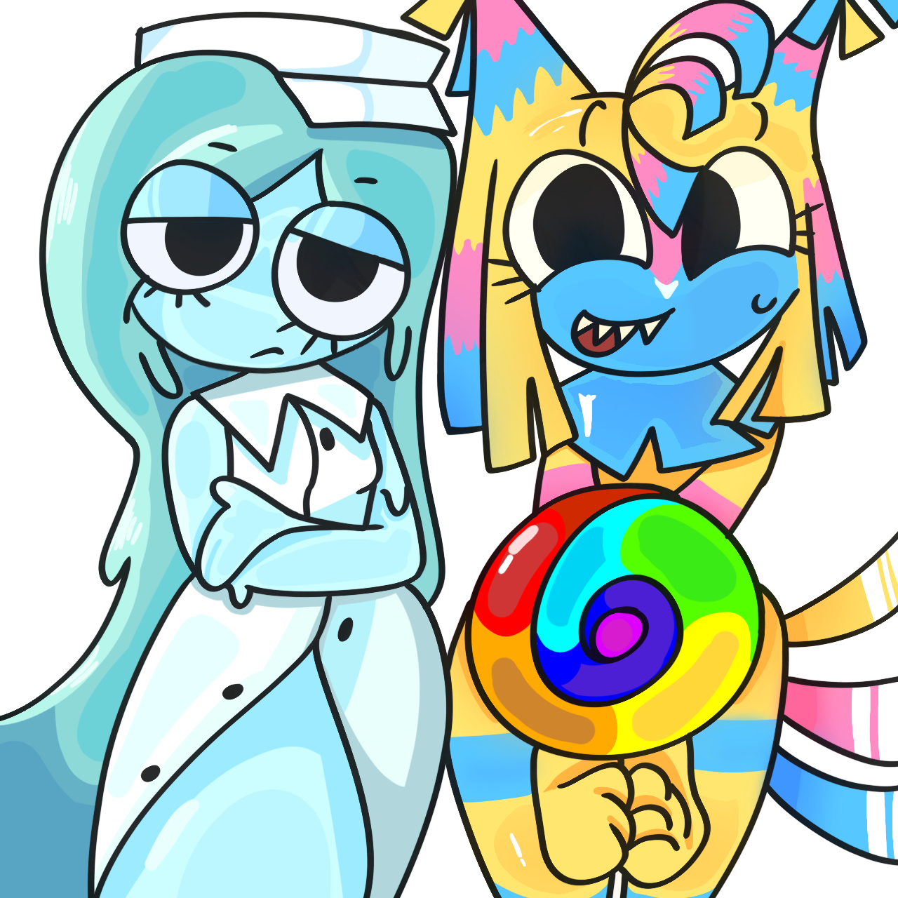 connie and yatta (meme) - ibisPaint