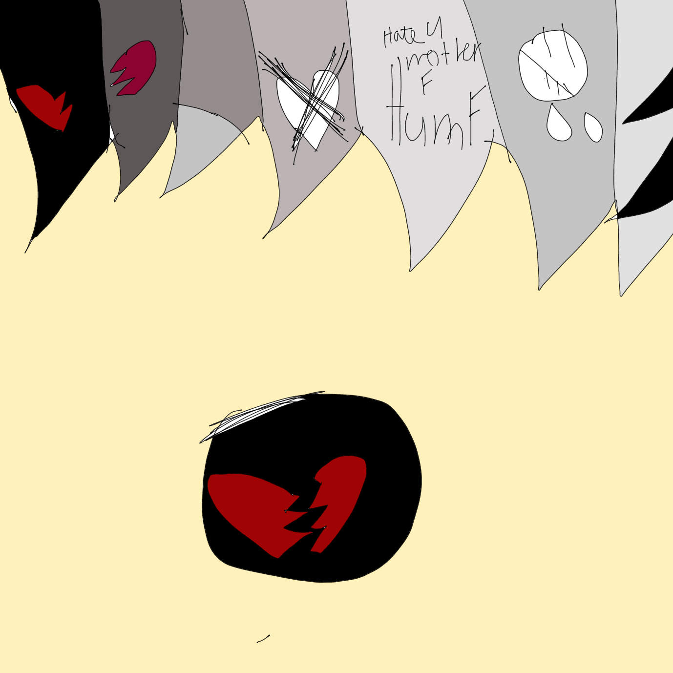 Fully heart broken - ibisPaint