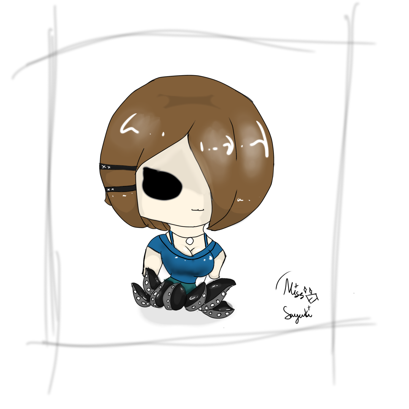 Octopus lady - ibisPaint