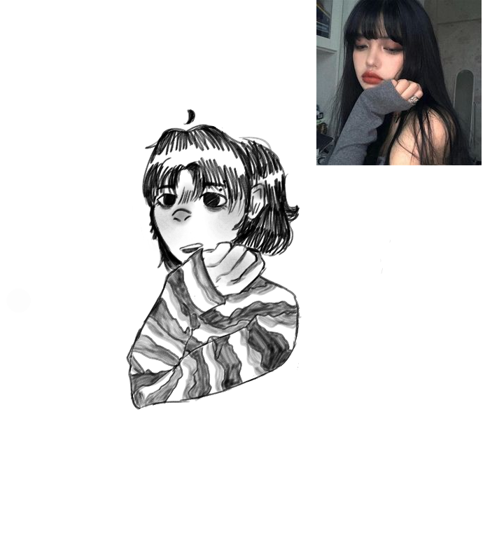 Drawing with references Day 1 - ibisPaint