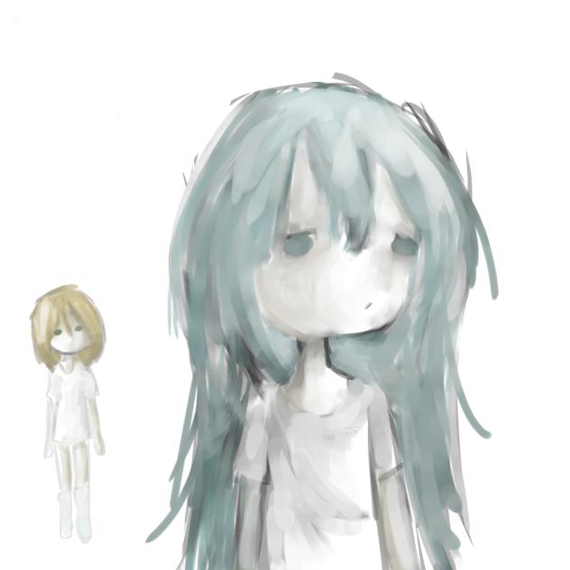 Miku and Rin in rehab - ibisPaint