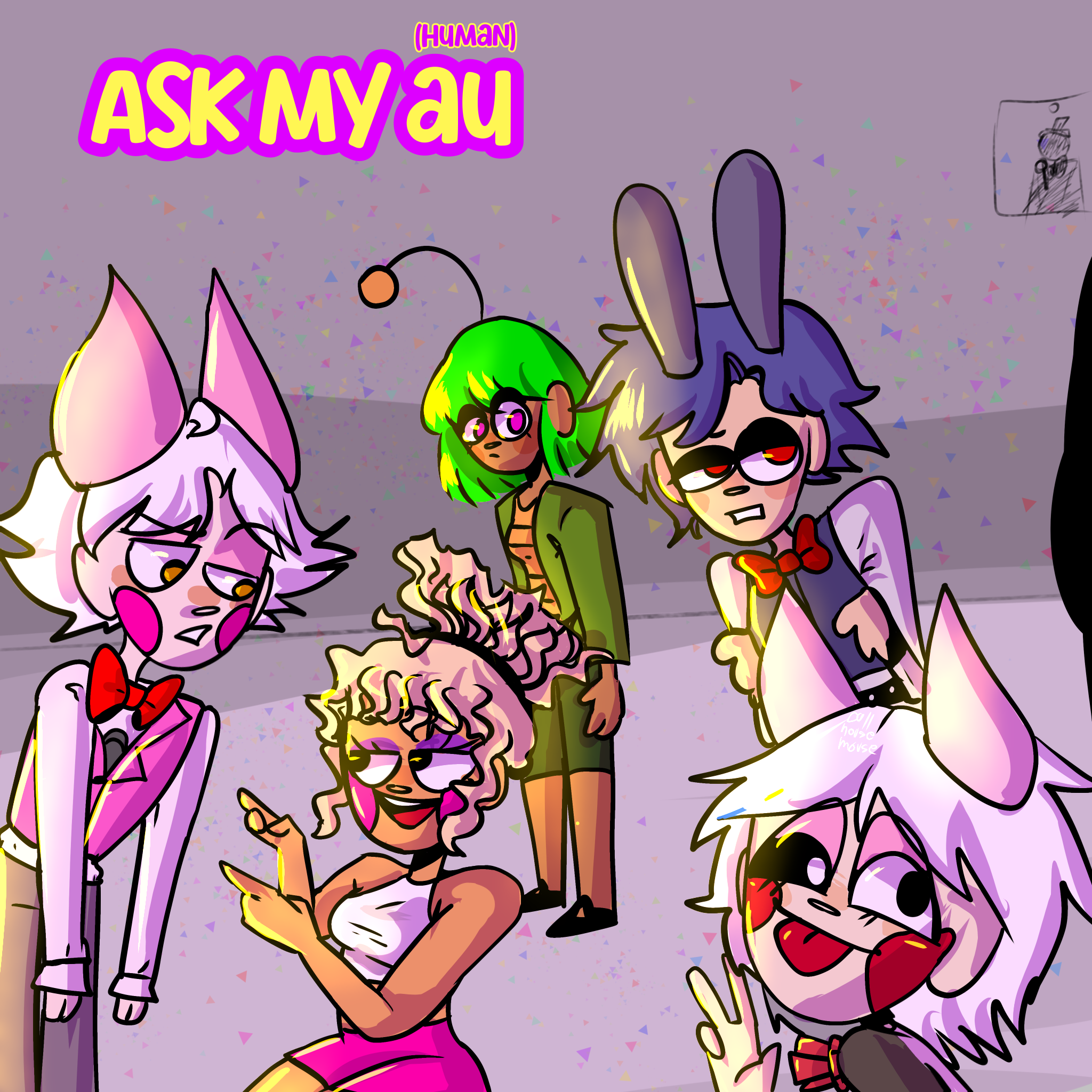 Ask or dare my au - ibisPaint