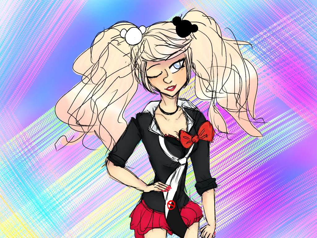 my despair queen (junko enoshima) - ibisPaint