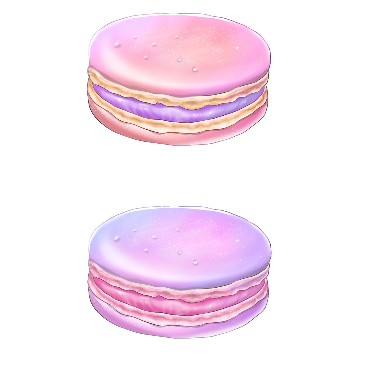 dreamy macaron - ibisPaint