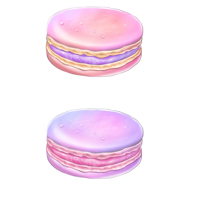 dreamy macaron - ibisPaint