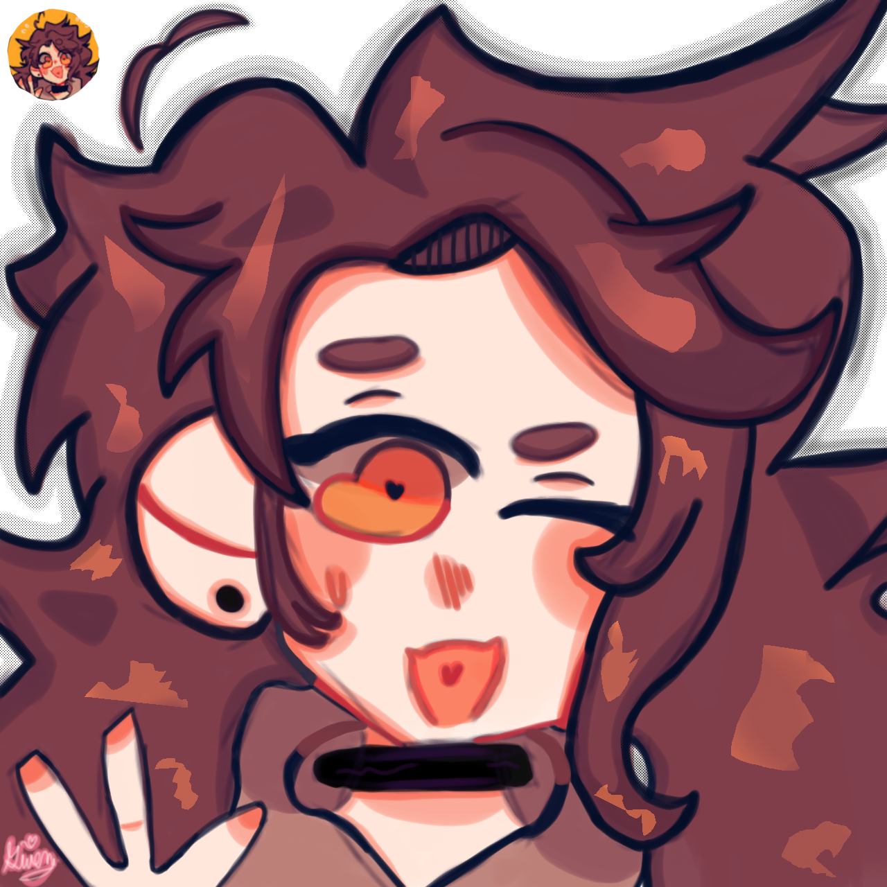 hendi the hen - ibisPaint