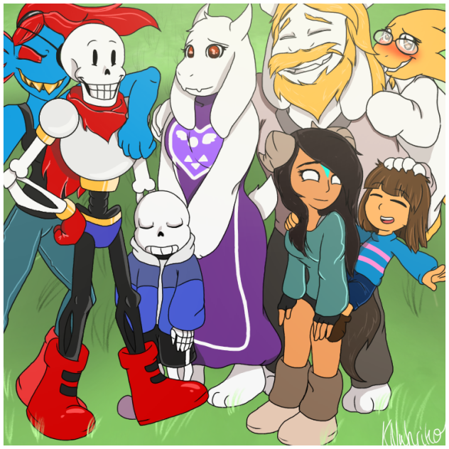 Undertale-Family - ibisPaint
