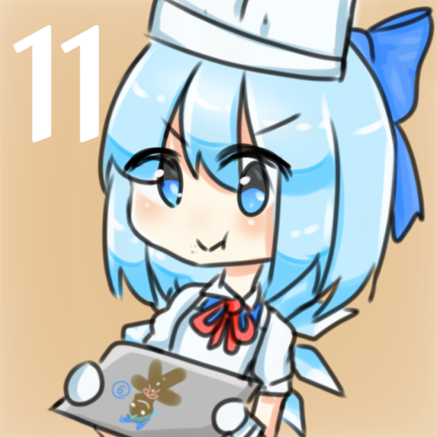 Cirno day 11 - ibisPaint