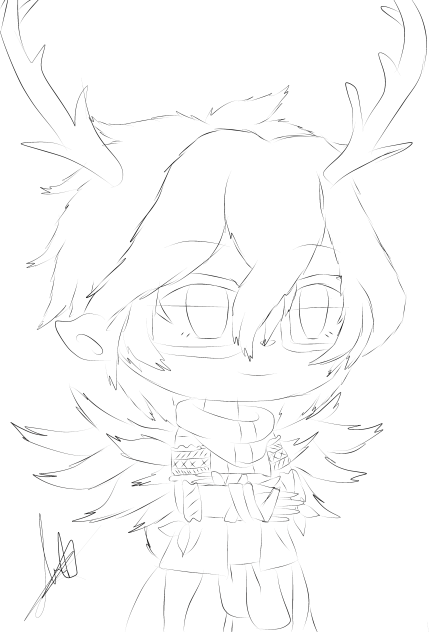 dibujo de gacha life (boy) - ibisPaint