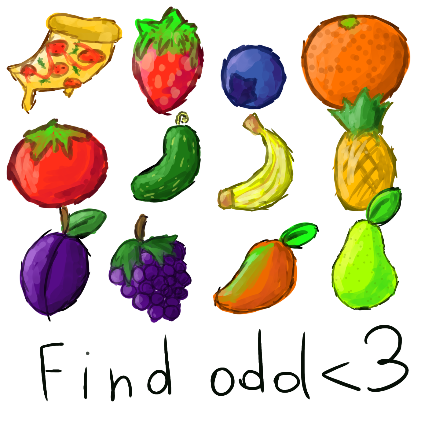 Find odd - ibisPaint