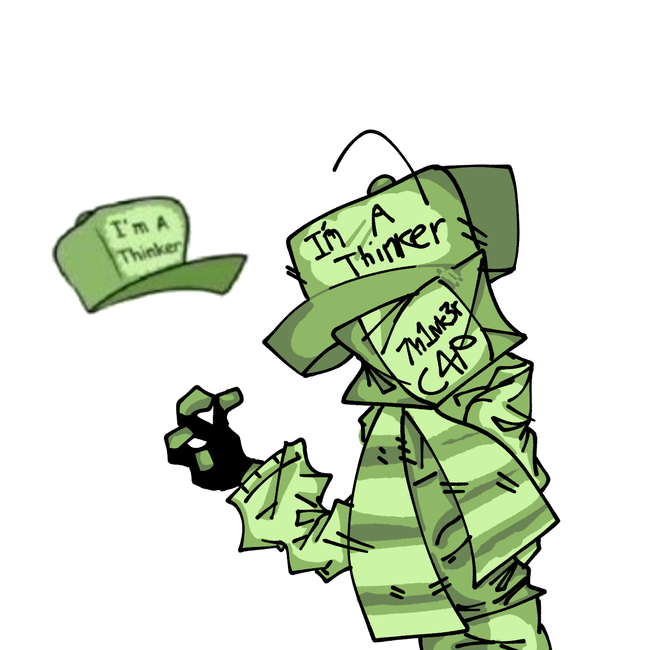 Thinking Cap - ibisPaint