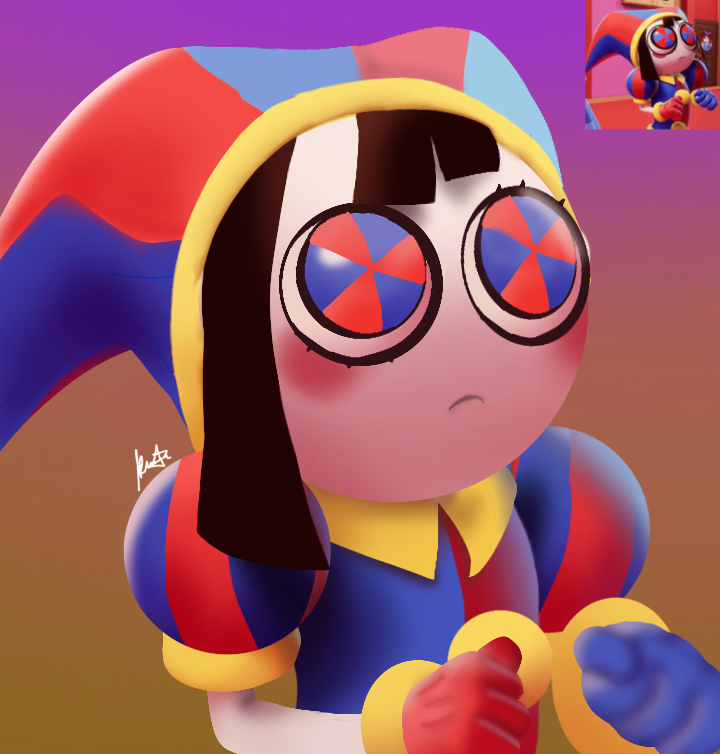 Pomni - ibisPaint