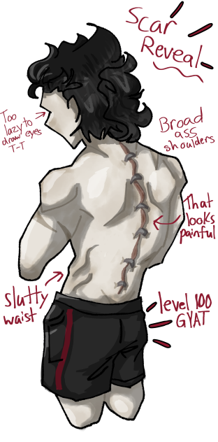 back reveal - ibisPaint