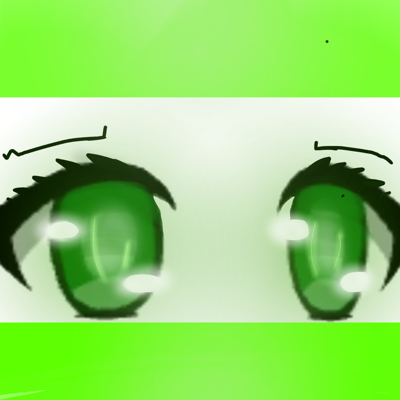 gacha green eyes - ibisPaint